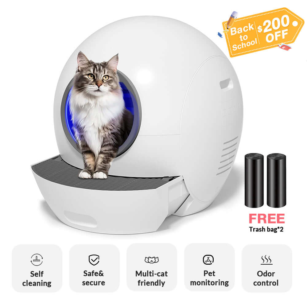 Els Pet Spaceship,Self Cleaning,Automatic Litter Box For Cats – elspet