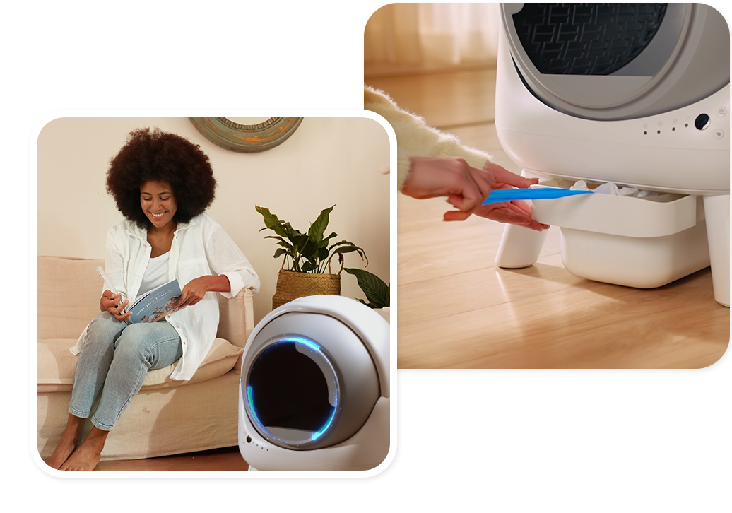 Els Pet Orbitie ,Self Cleaning,Automatic Litter Box For Cats – elspet-us