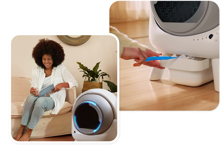 Els Pet Orbitie ,Self Cleaning,Automatic Litter Box For Cats – elspet-us