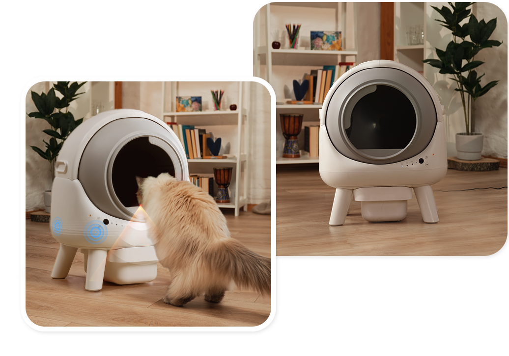 Els Pet Orbitie ,Self Cleaning,Automatic Litter Box For Cats – elspet-us