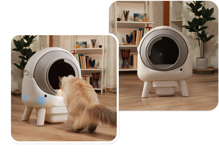 Els Pet Orbitie ,Self Cleaning,Automatic Litter Box For Cats – elspet-us