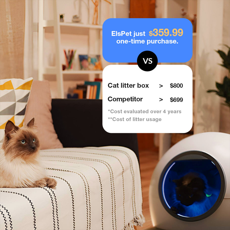 elspet Cat Litter Box