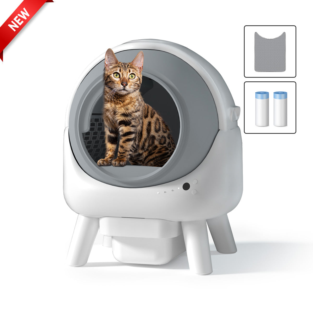 Els Pet Orbitie ,Self Cleaning,Automatic Litter Box For Cats – elspet-us