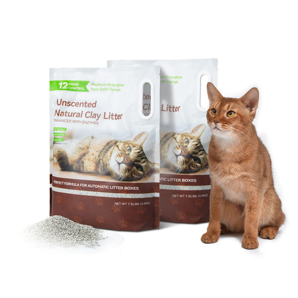 Smart Cat Litter Box - 4X Safety Sensors & 20-Day Capacity for Travel ...